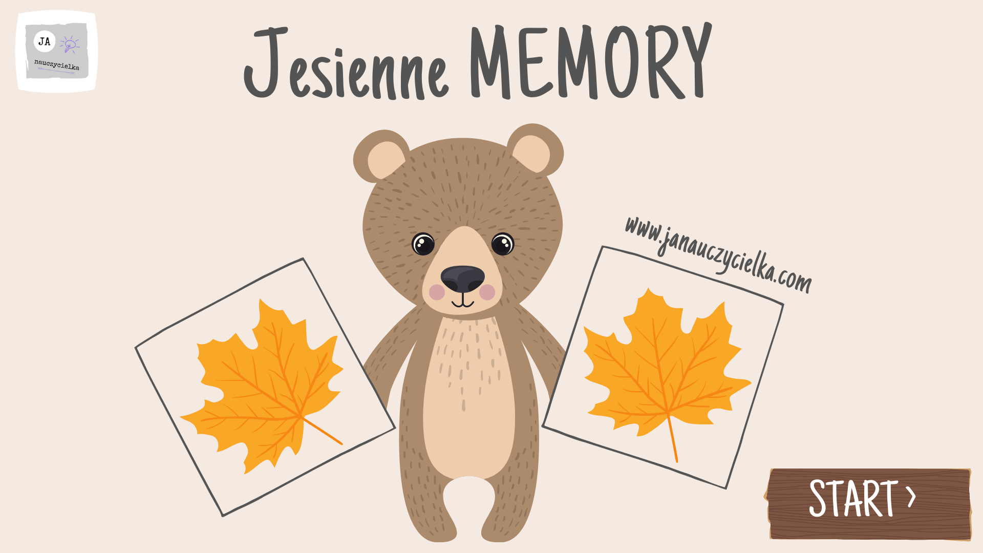 Jesienne MEMORY - janauczycielka