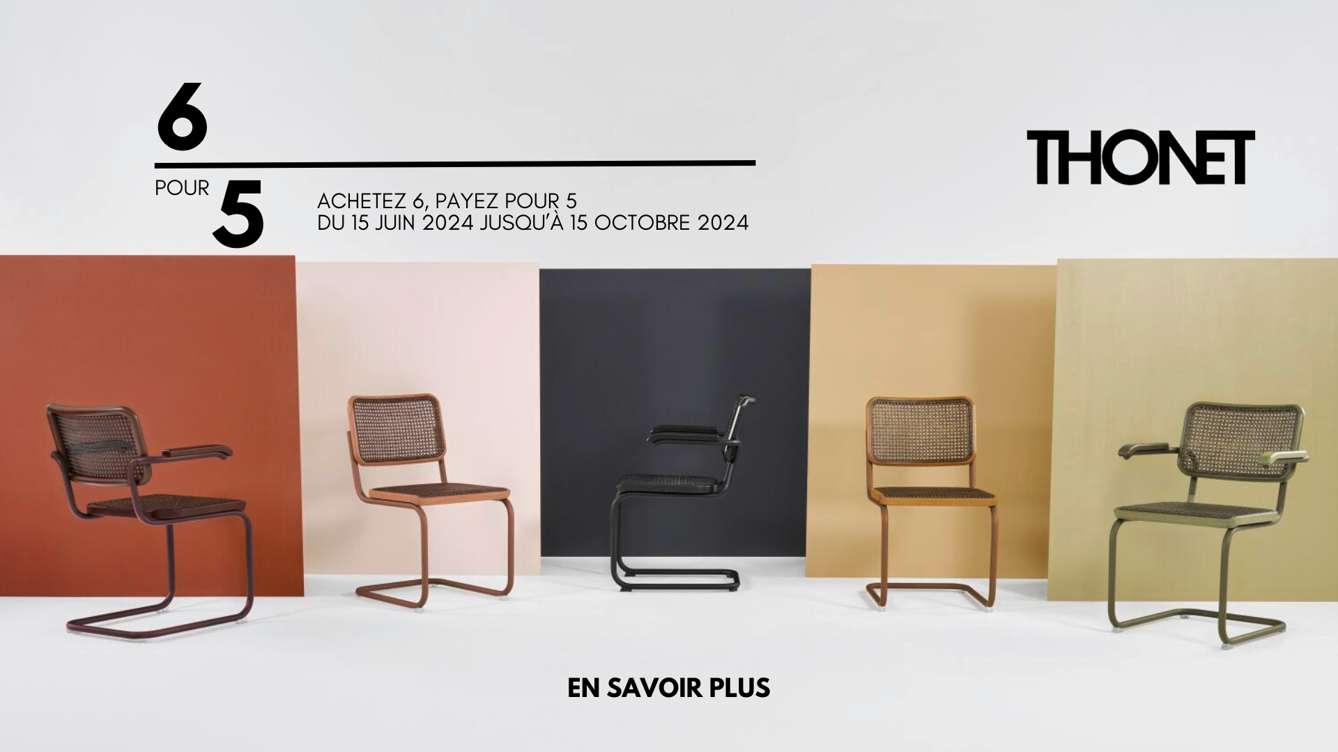 Thonet: La 6ème chaise est gratuite - Reed&Simon - Mobilier Design ...