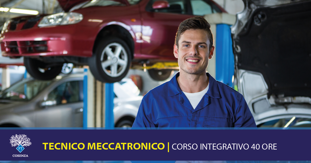 TECNICO MECCATRONICO - CORSO INTEGRATIVO 40 ORE - Federterziario Cosenza