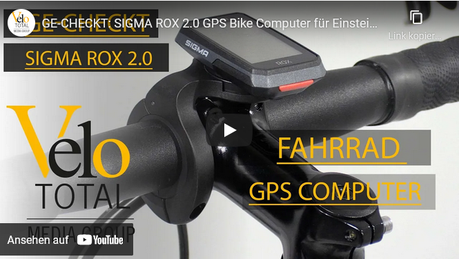 VIDEO: GE-CHECKT - SIGMA ROX 2.0 GPS Bike Computer für Einsteiger - VeloTOTAL - Aktuelles zum ...