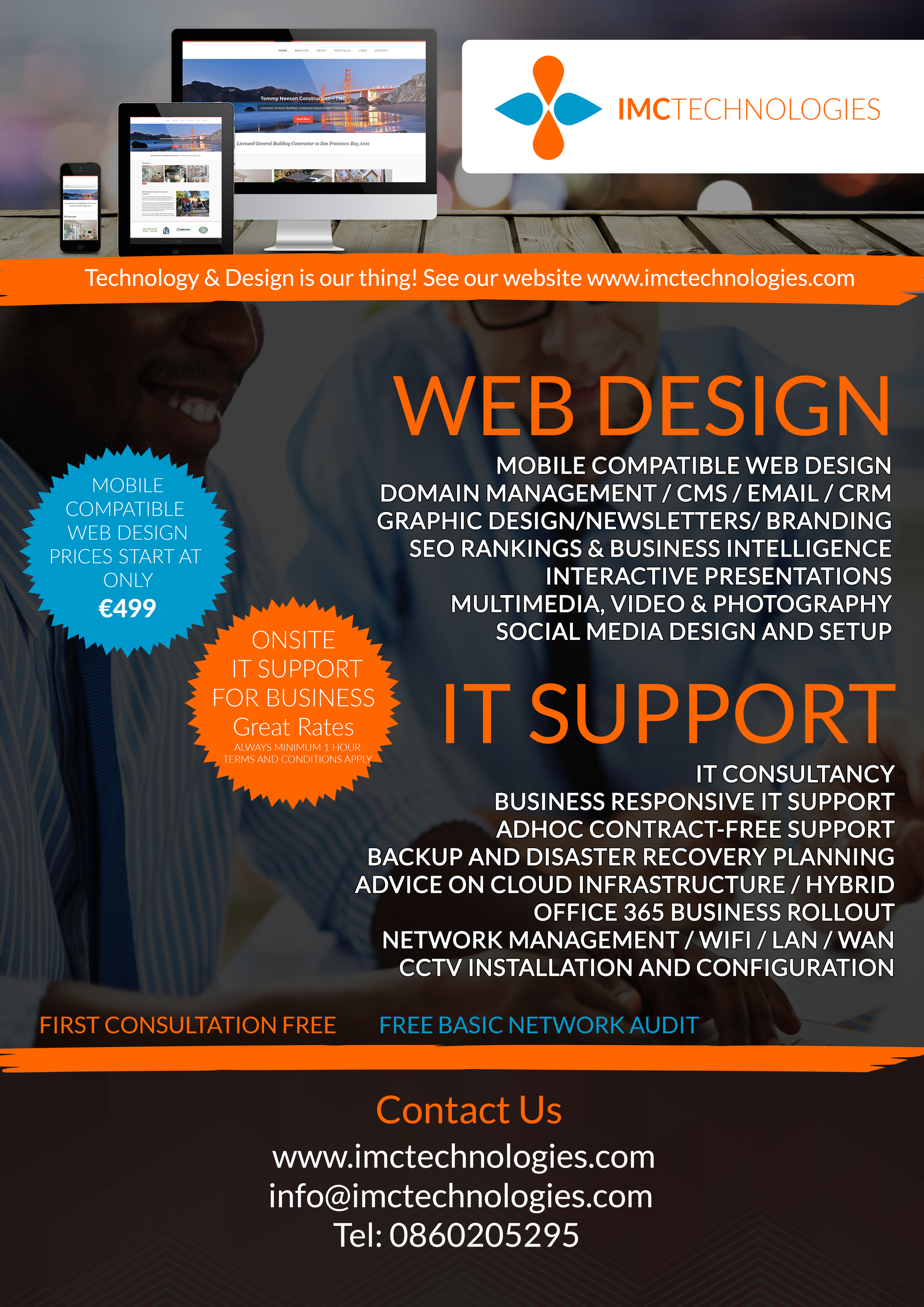 New Flyers Design - IT Support And Web Design Cork