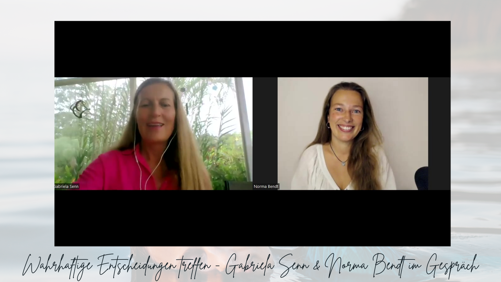 Über wahrhaftige Entscheidungen - ein Gespräch mit Gabriela Senn und ...