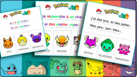 Retrouve ton Pokémon ! - Site de jauraisduetrefleuriste