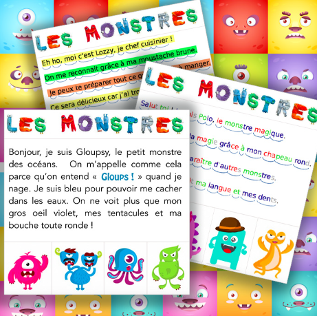 Le jeu "Qui suis-je ?" des petits monstres - Site de ...