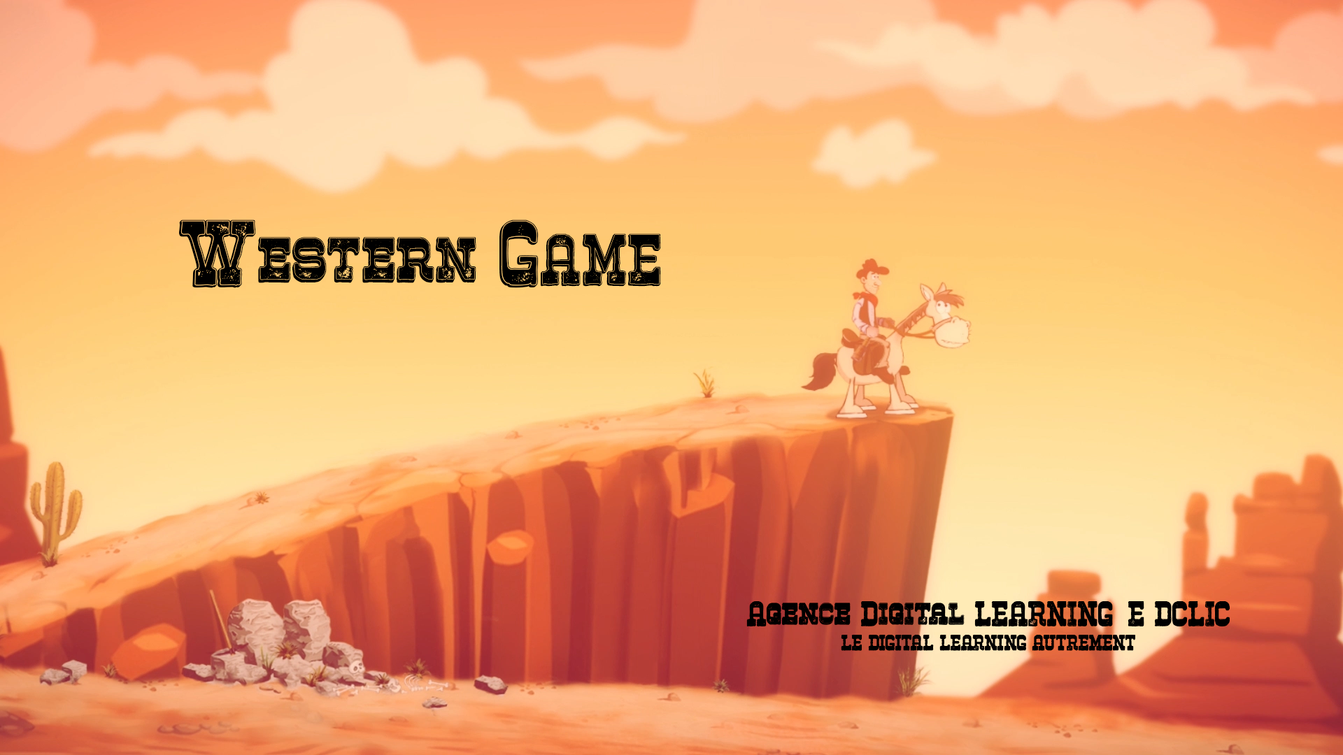 Escape Game Learning Western, notre nouveau game-based learning ! - E DCLIC Agence Digital Learning