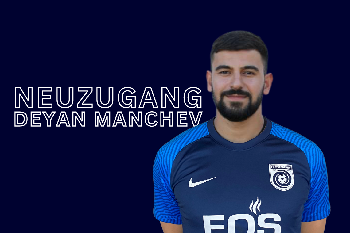 Neuzugang Deyan Manchev spielt nächste Saison beim FC Waldbrunn ...