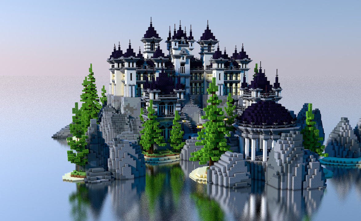 Spawn Castle - Página web de minecraftmapbedrock