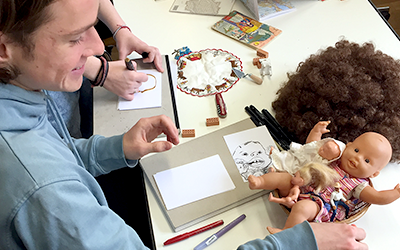 Lernende der Fachklasse Grafik bringen Spitteler-Text ins Museum - Blog des Bildungs- und ...