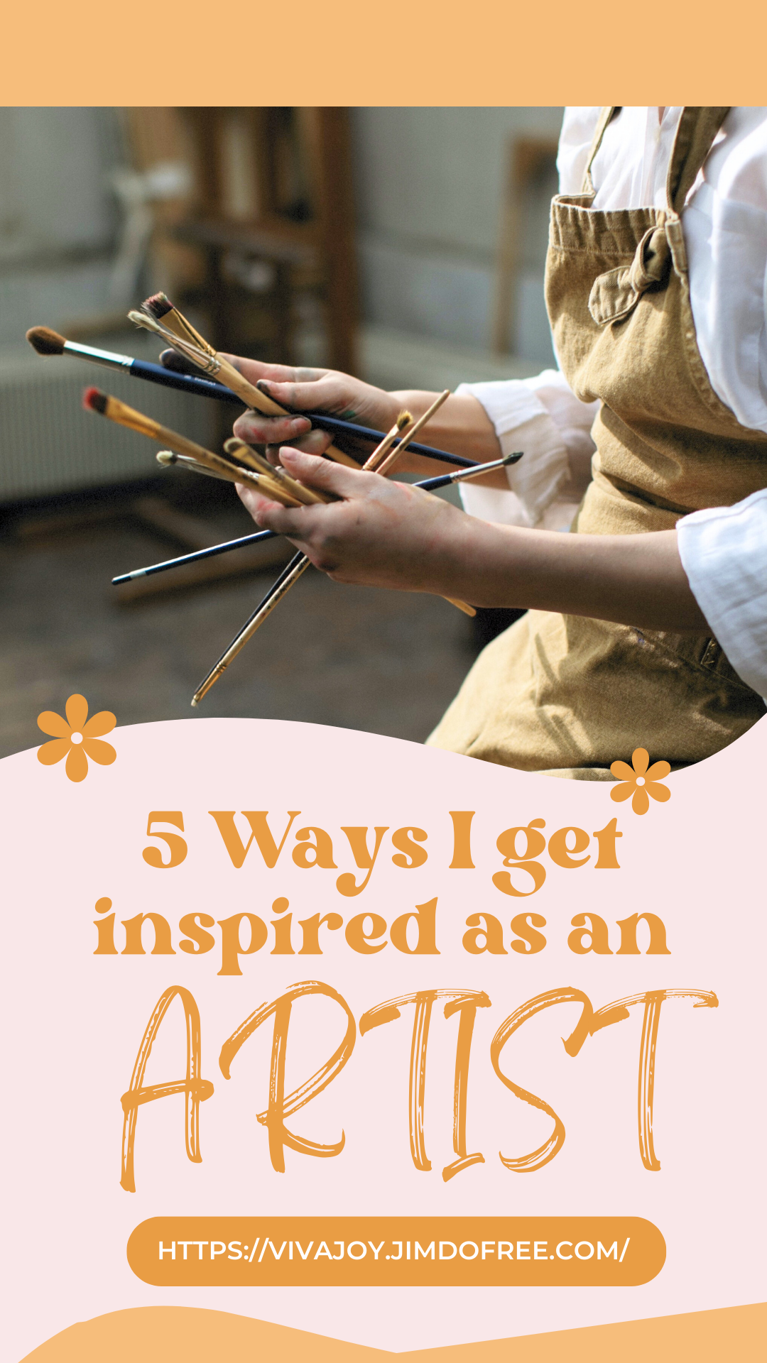 5 ways I get inspired as an artist - vivajoy