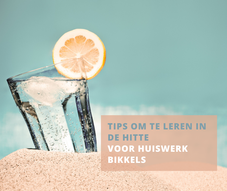 Zomerweer en huiswerk maken. Tips voor leren in de hitte. - jeugdhulp ...