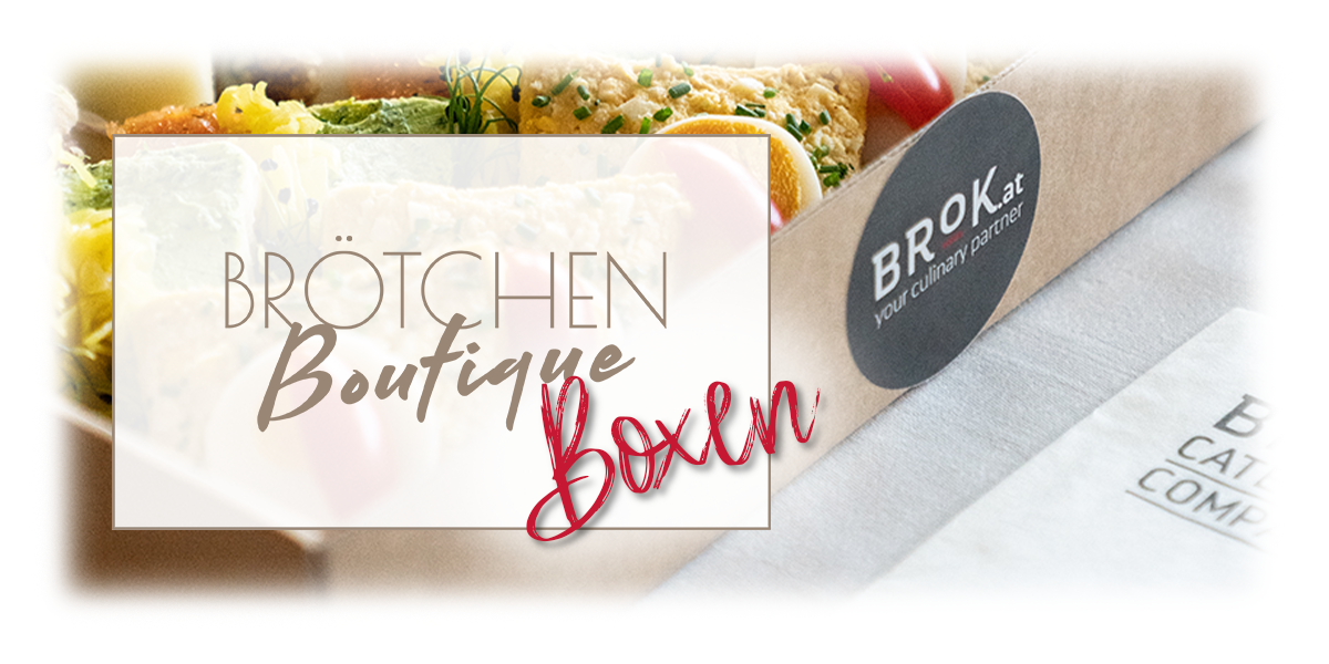 Brötchen Boutique Boxen: Catering aus der Box - BRoK