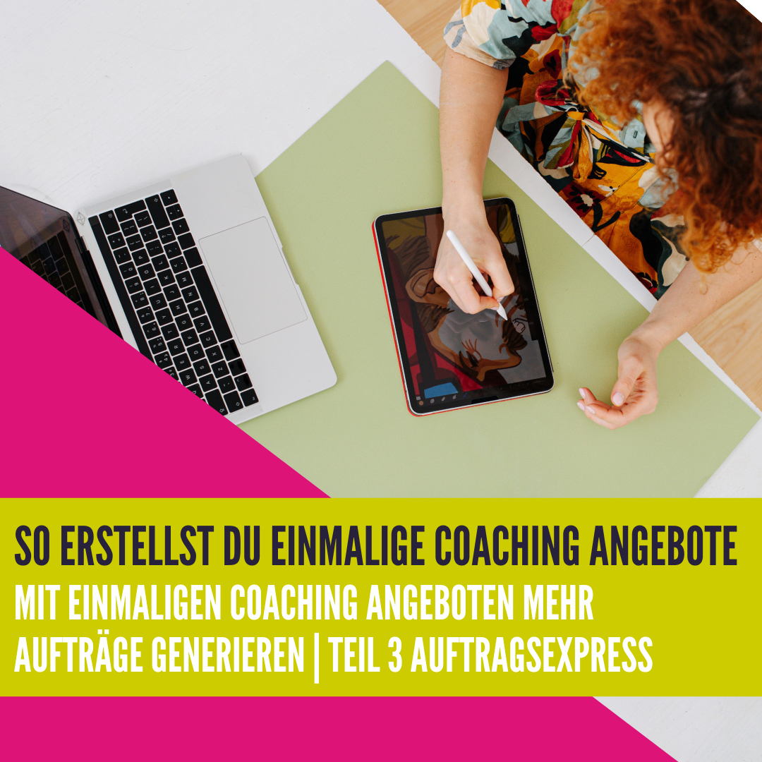 So erstellst du einmalige Coaching Angebote - Vision Session I ...