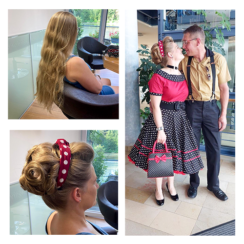 50er 60er Jahre Rockabilly Stil - Zeit fürs Haar