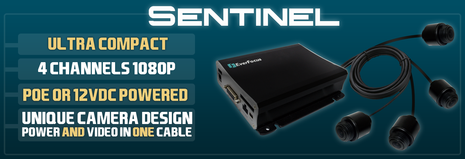 Everfocus New Sentinel Ultra Compact DVR - Website of pixelcomsolutions!