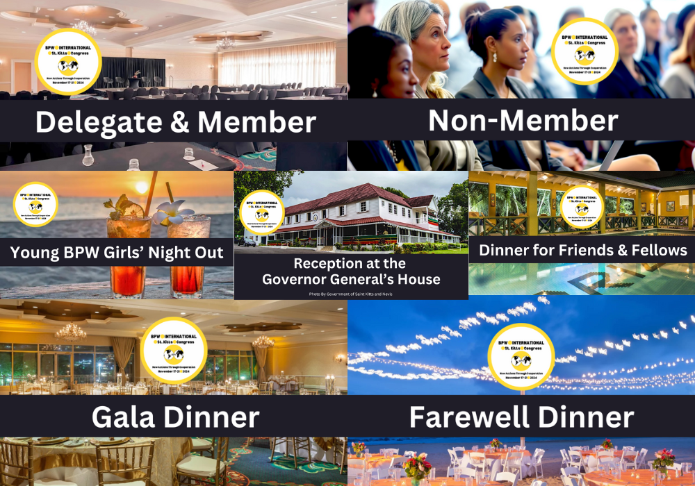 Congress 2024 - Registration - Tickets & Prices - Ticket Shop - BPW ...