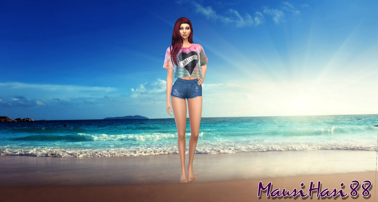 The Sims 4 CAS Background Beach 02 2017 - mausihasi88sims4s Webseite!