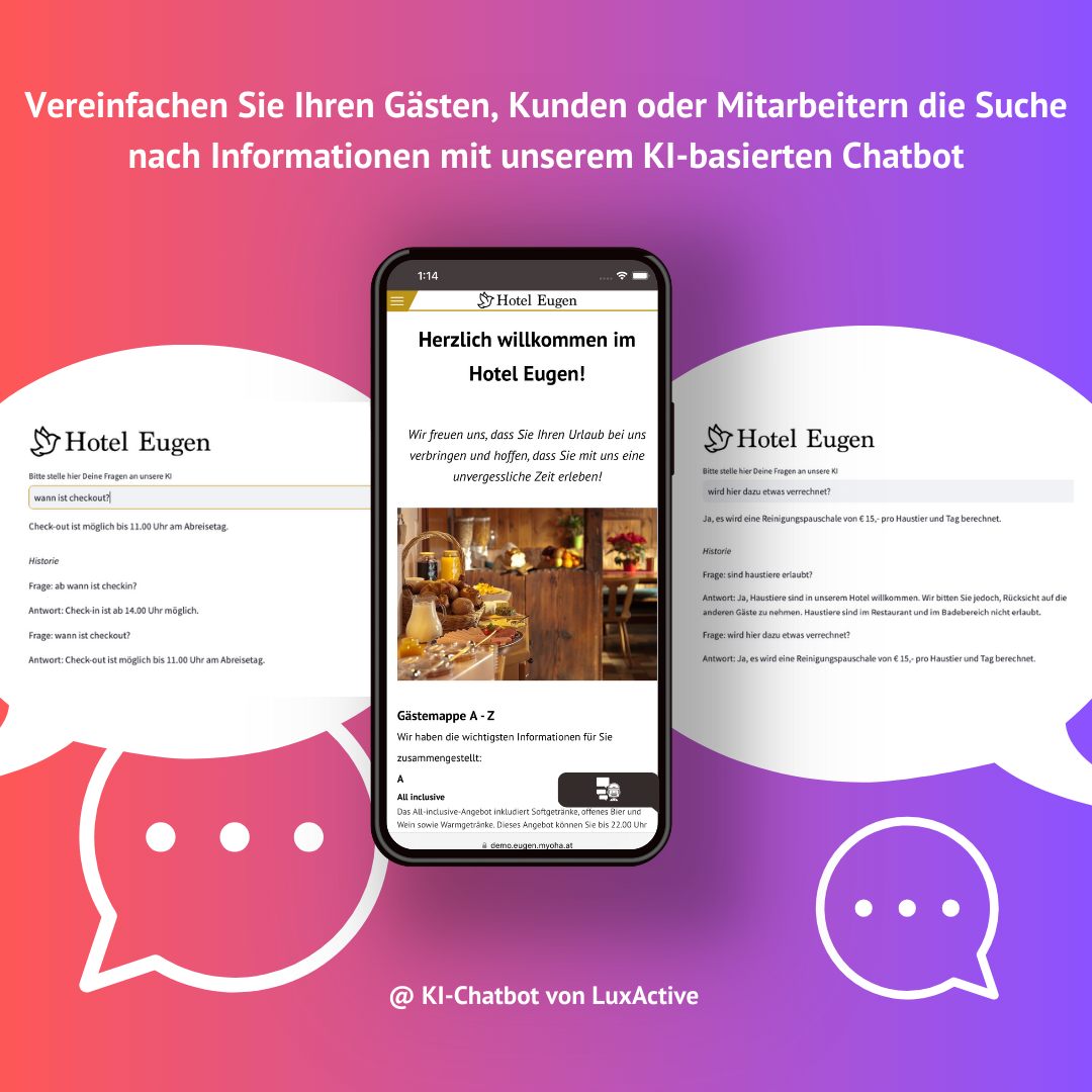 KI-Chatbot von LuxActive hilft bei der Beantwortung von Fragen zu ...