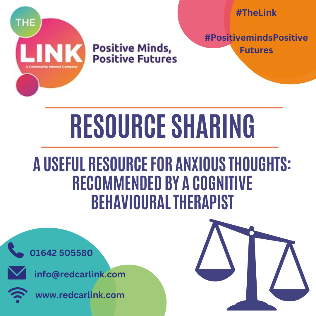 Resource Sharing - A useful resource for anxious thoughts: Recommended ...