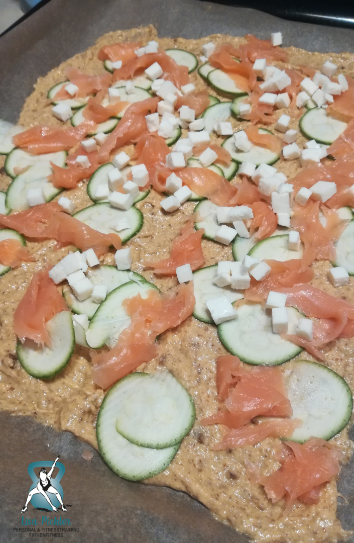 Low Carb Lachs Pizza - Lisa Pichler Personal & Fitnesstraining ...