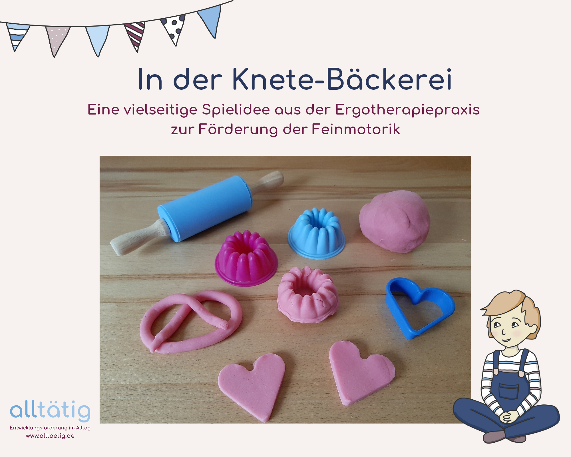 In der Knete-Bäckerei - alltaetigs Webseite!