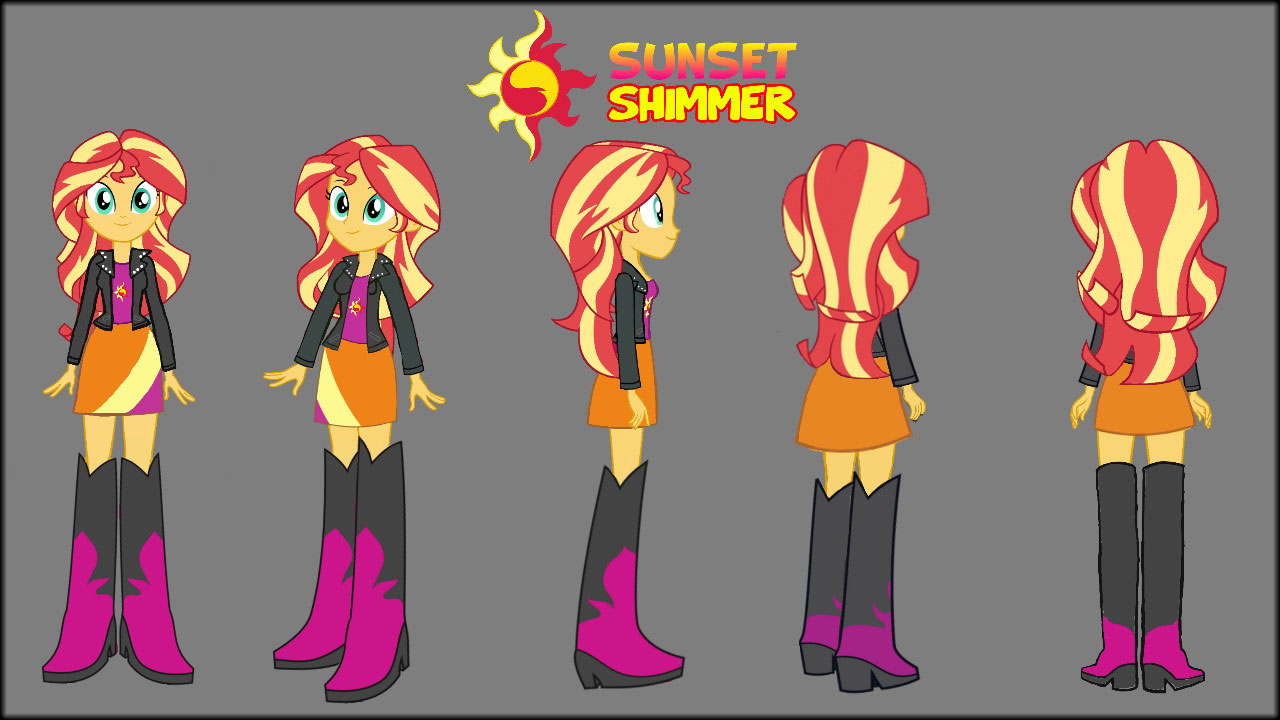 EQG Original Model Sheets - rupahrusyaidi