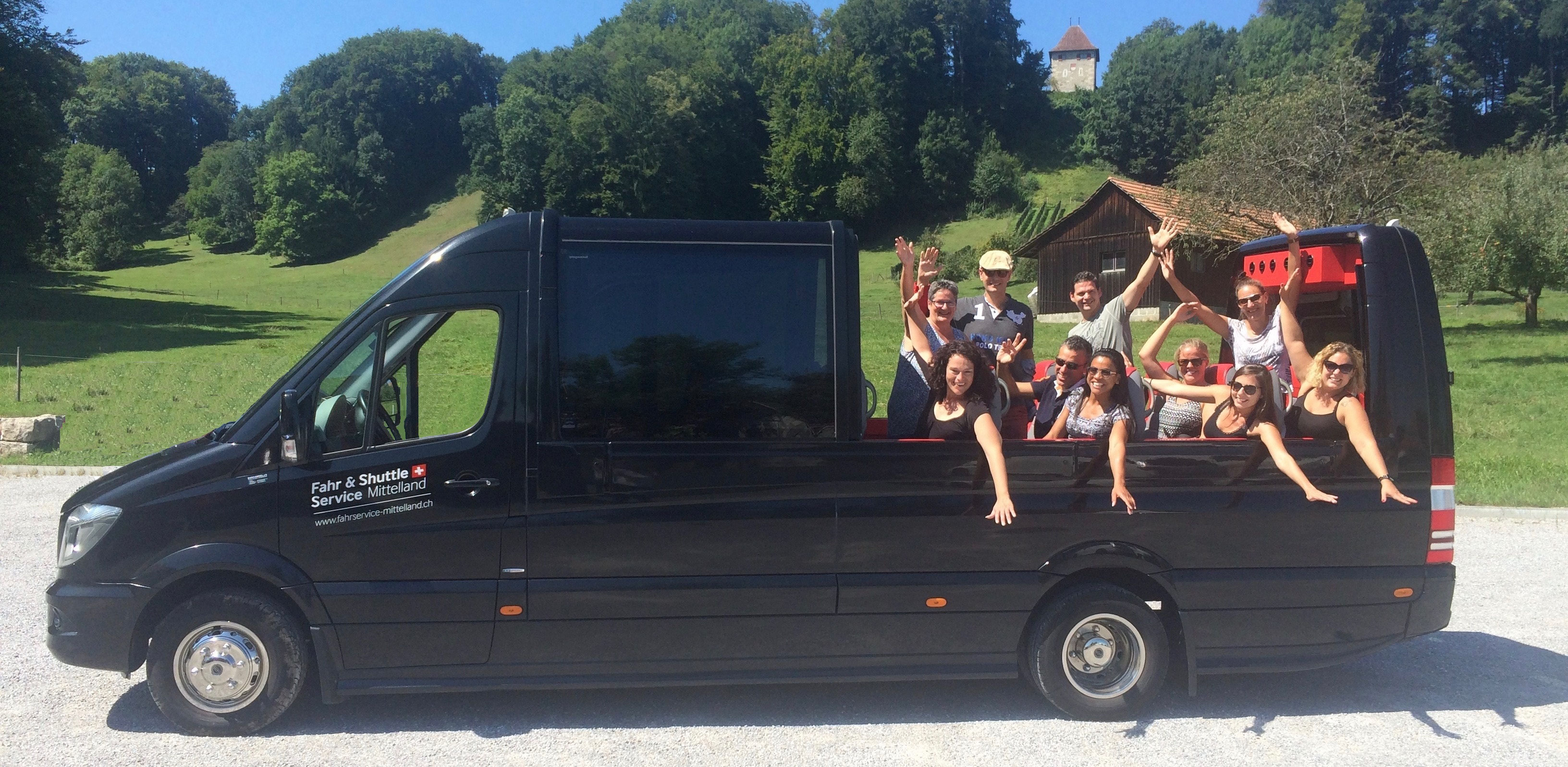 Cabrio-Bus: Unser Service - Reisen unter freiem Himmel