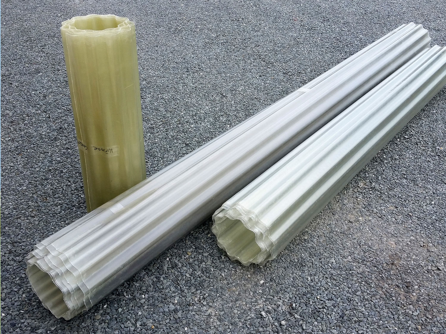 Polyester Wellplatten Rollenware Toom