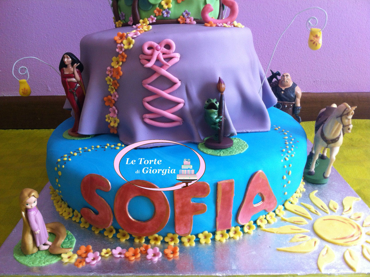 Torta RAPUNZEL - Le torte di Giorgia