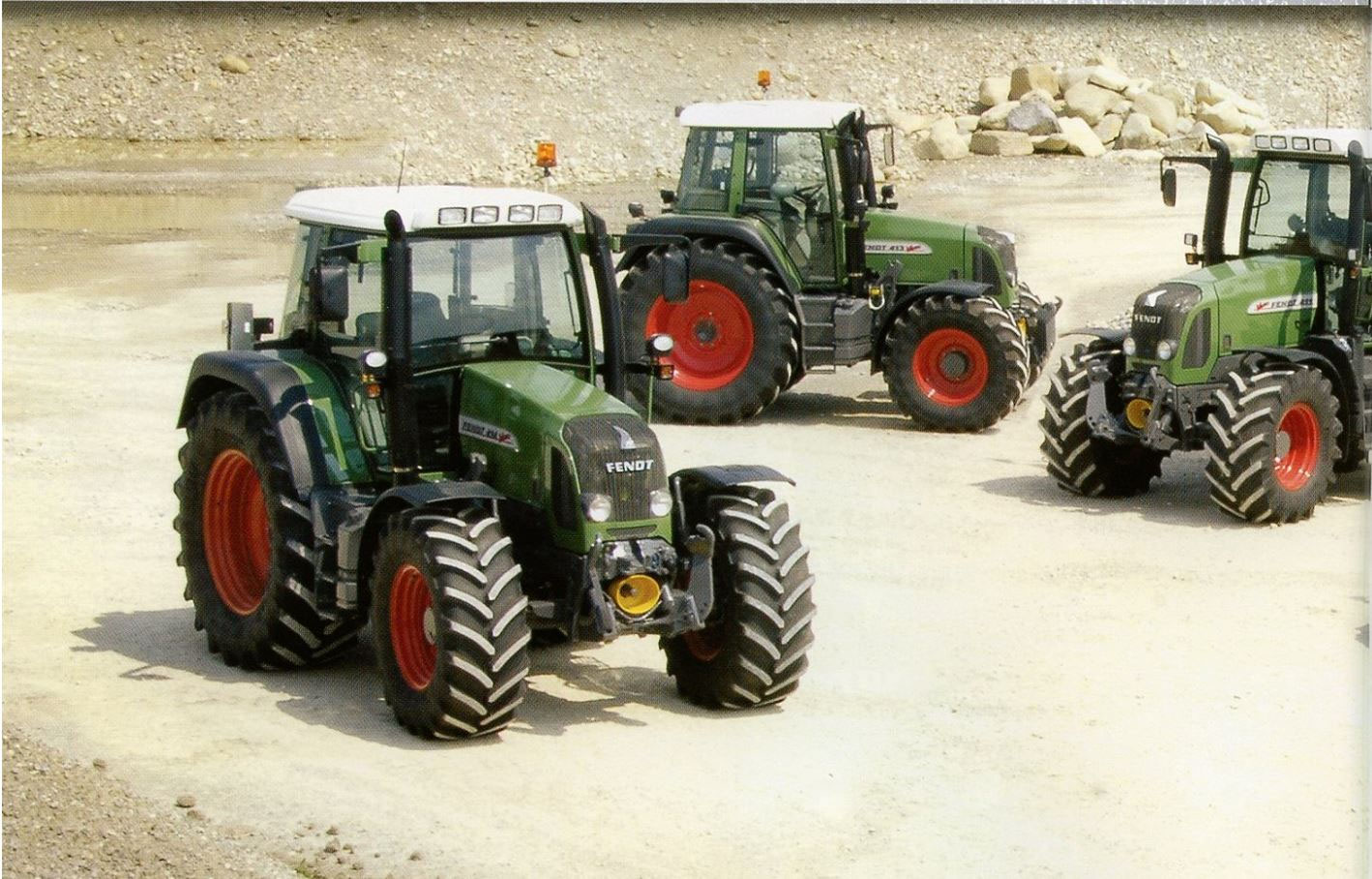 Fendt 411/412/413/414/415 [Vario TMS] - Technische Daten - tractorbook.de