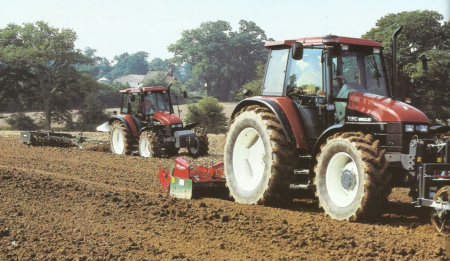 New Holland TS90/TS100/TS110/TS115 - Technische Daten - tractorbook.de