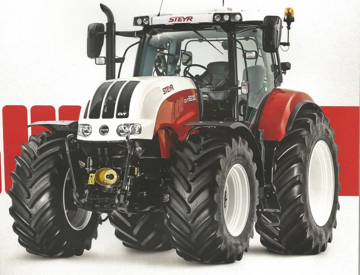 Steyr CVT6170/CVT6185/CVT6205/CVT6215/CVT6230 LWB - Technische Daten ...