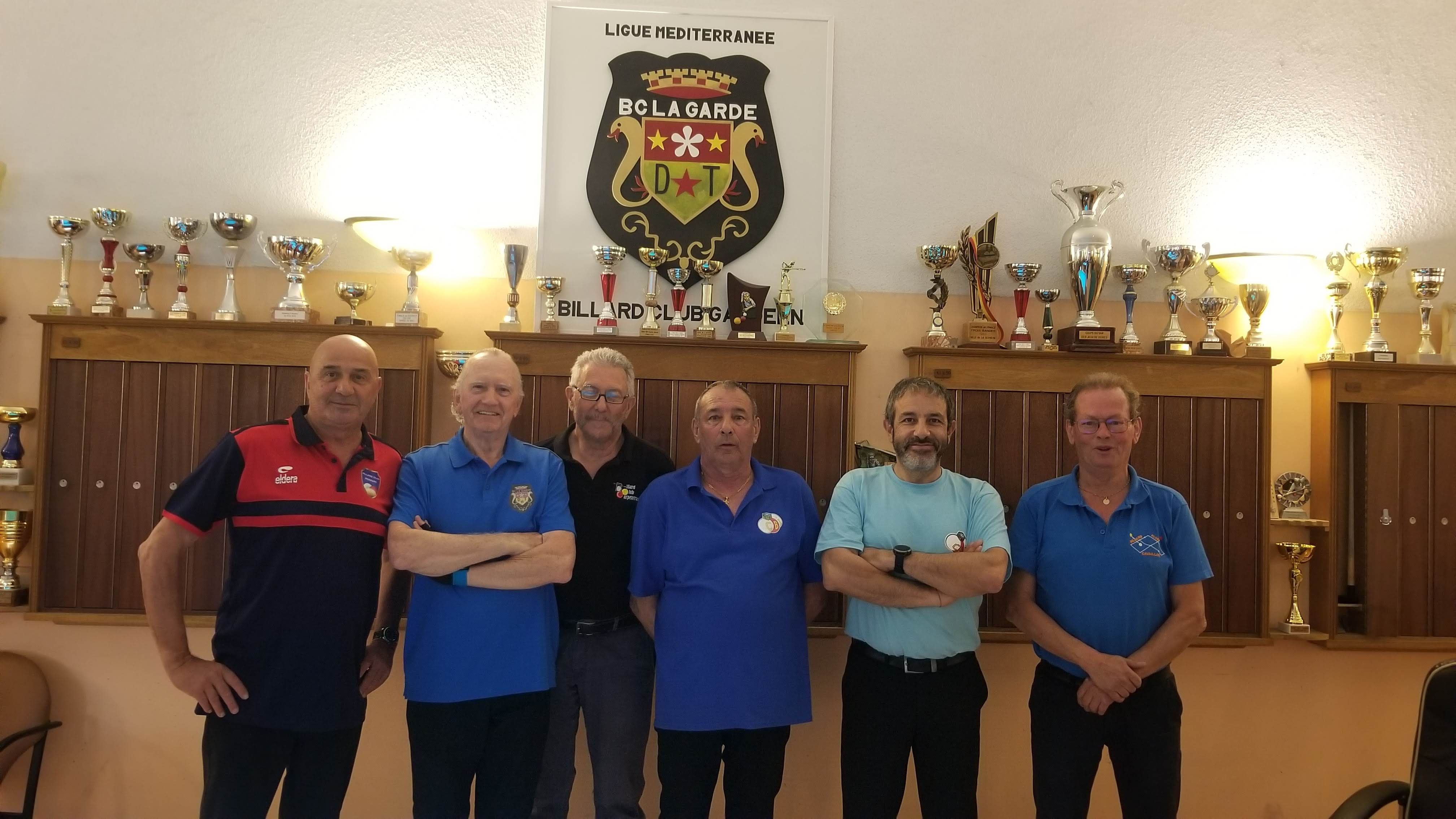 Finale de ligue libre R3 à La Garde le 14 mai 2022 - Billard Club Gardeen