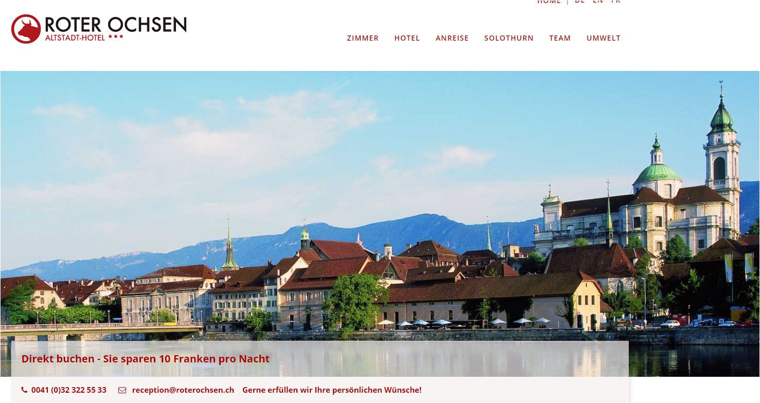 Hotel Olten die ausgewählten Hotels Stadt Olten - Hotel Olten