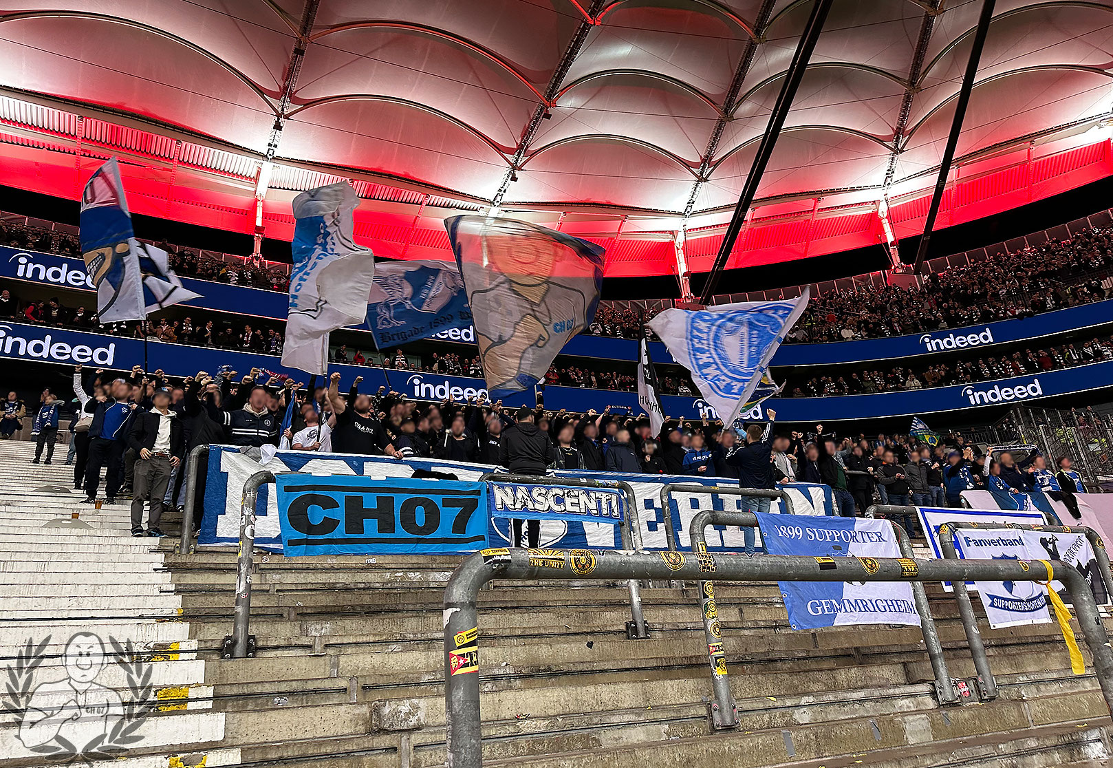 14.Spieltag SGE : TSG (4:2) - CH 07 Ultras