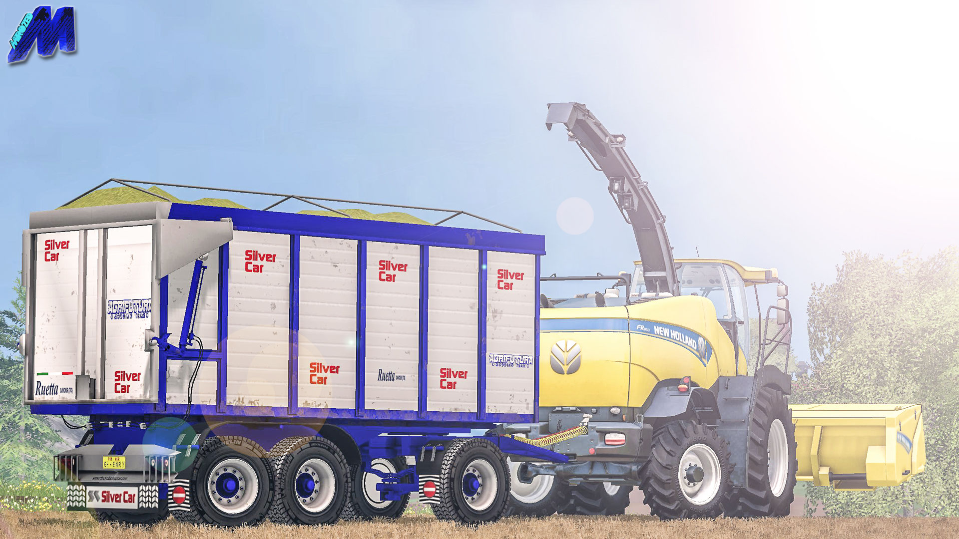 Silver Car SRC313 - Benvenuti su Mirozed! Farming Simulator a 360 gradi!