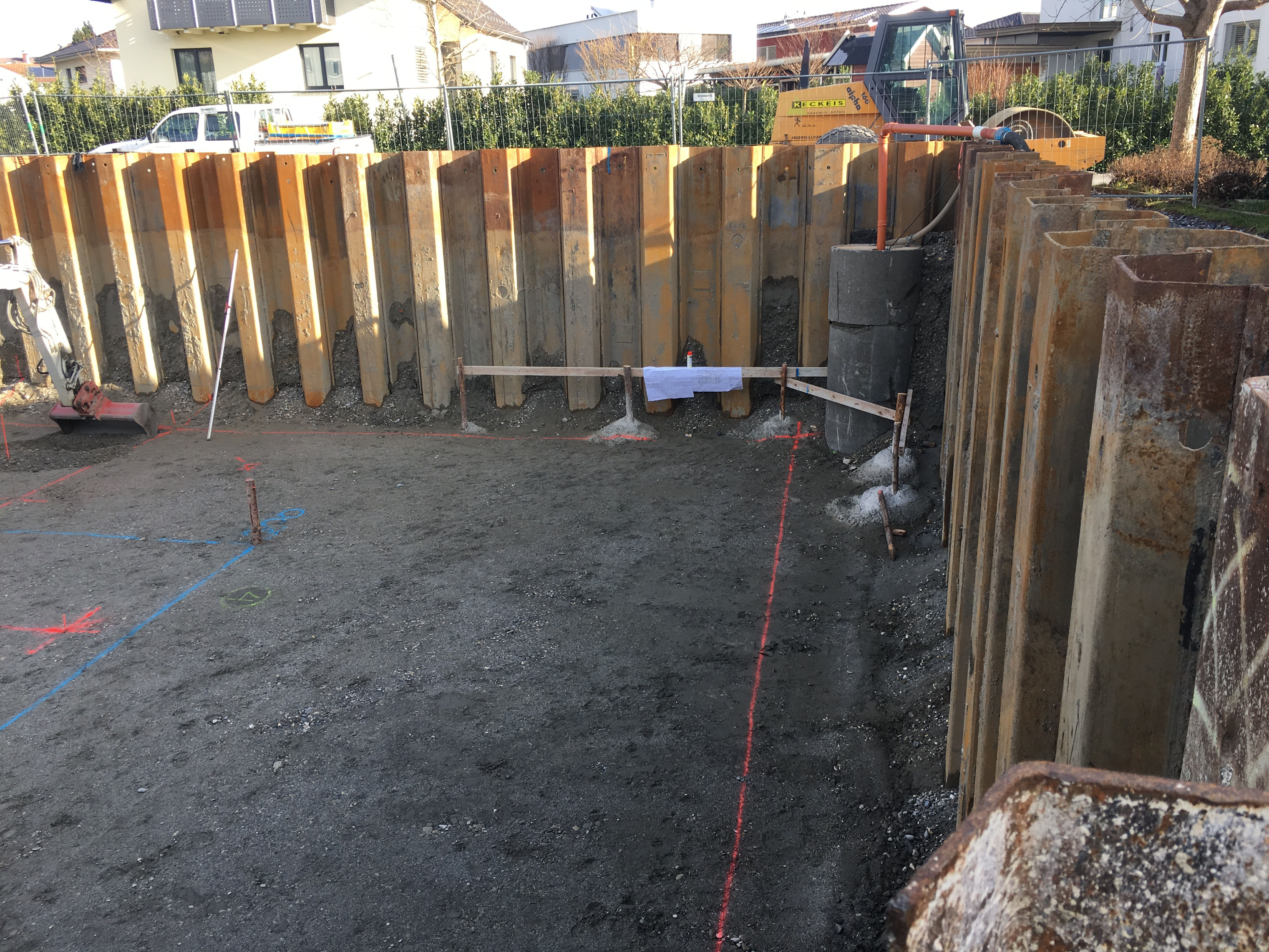 Spundwände – referenzen - Köppel und Vogel, Bauunternehmen und Grundbau