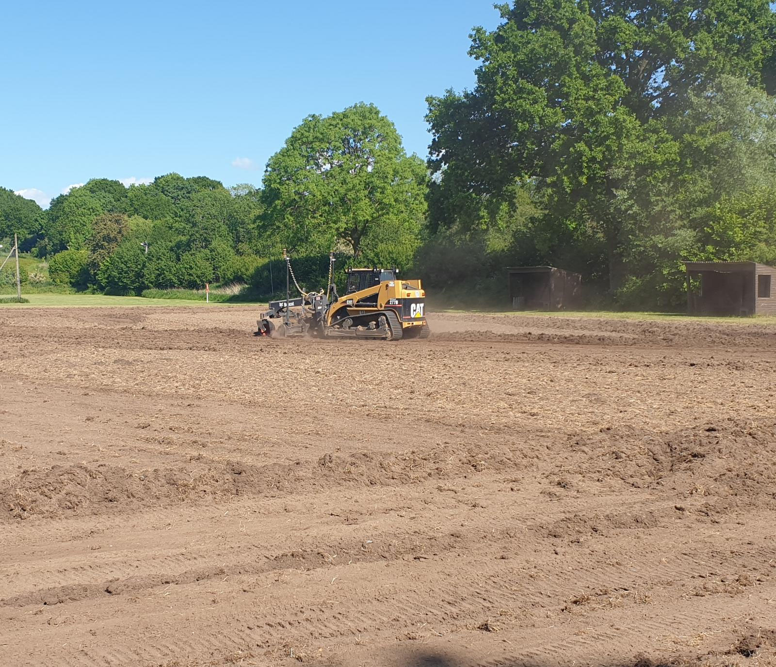 Entstehung der Sportanlage Seekrug - SV Knudde 88 Giekau e.V.
