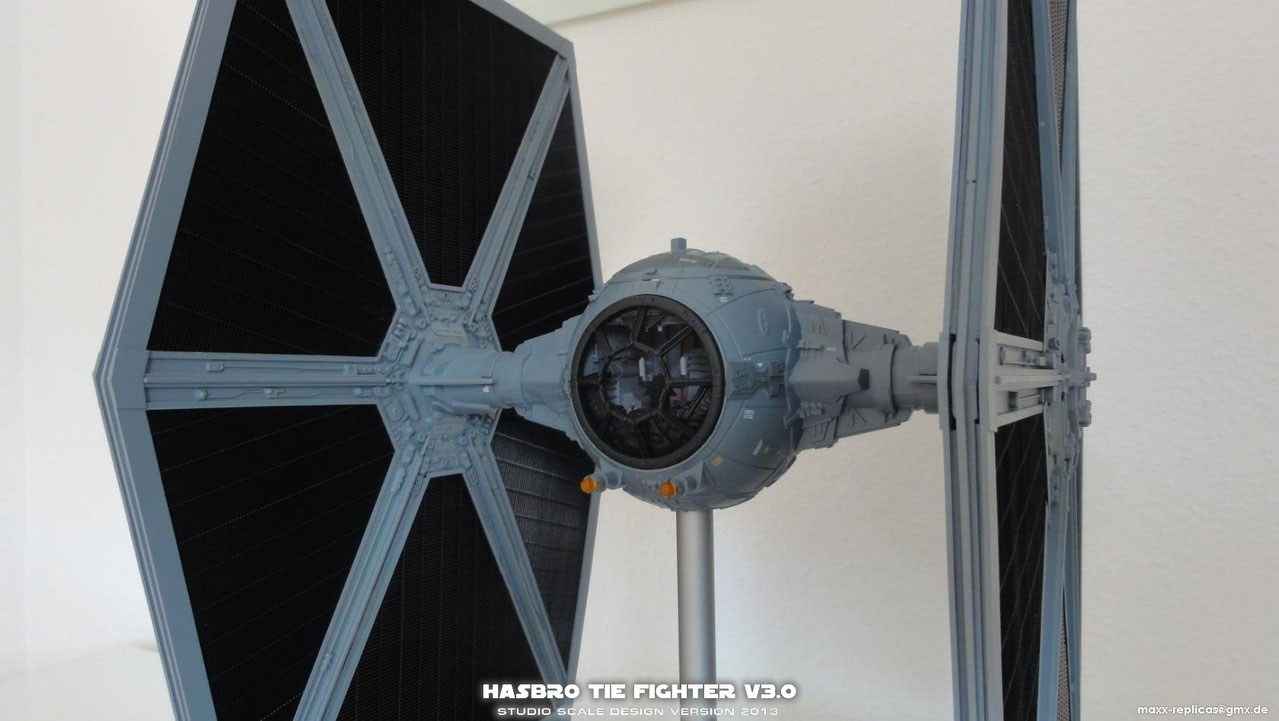 Hasbro TIE FIGHTER "REAL KOOLSHADE" VERSION 2013 (V3.0) - MAXX-REPLICAS