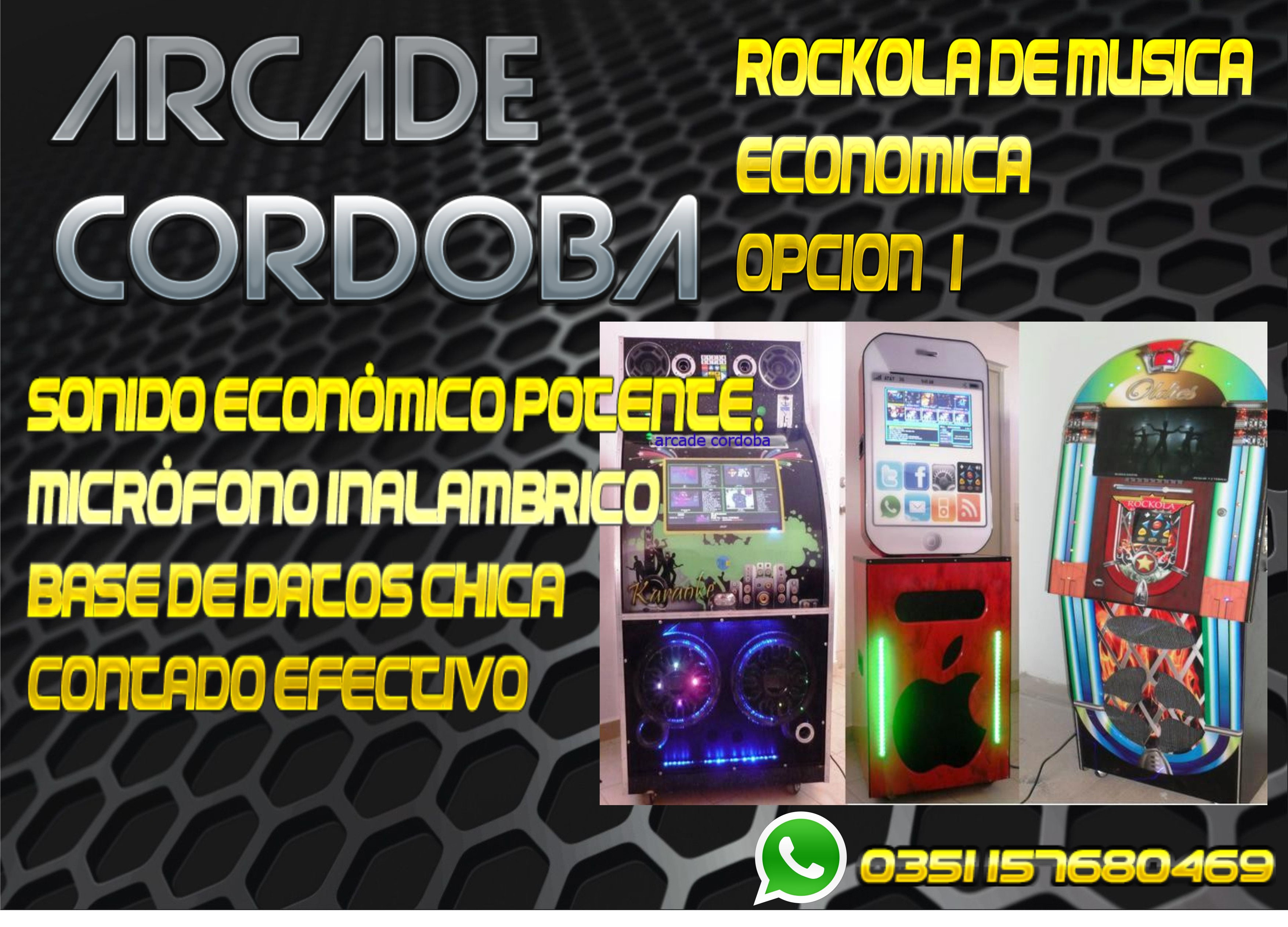 ROCKOLAS JUKEBOX - arcade cordoba