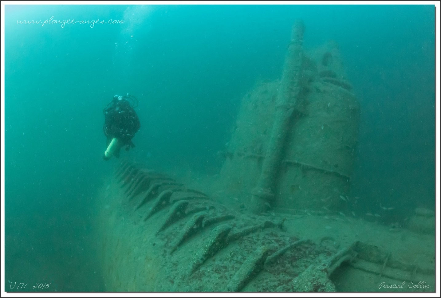 Le U-171 - www.plongee-anges.com
