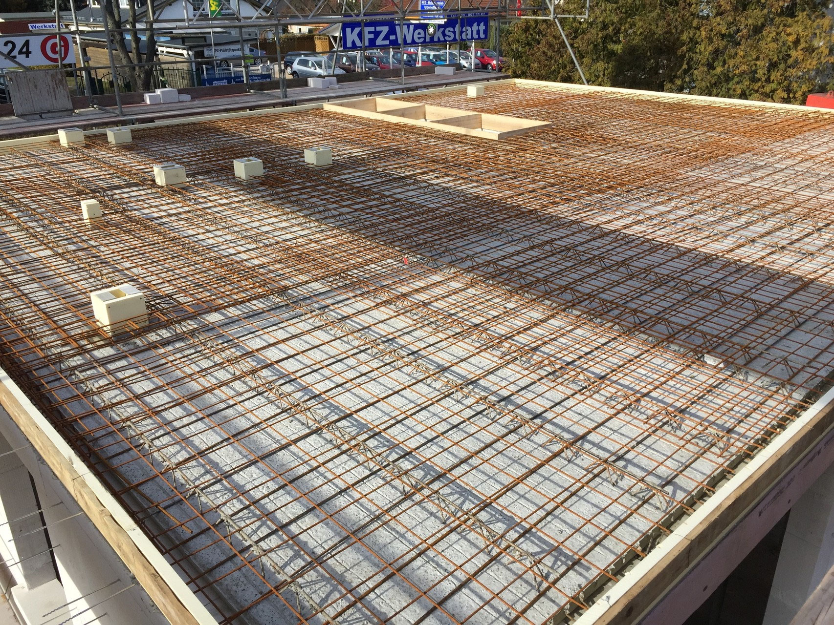 Filigrandecke geliefert und betoniert - mit-eco-ins-haus! Bautagebuch ...