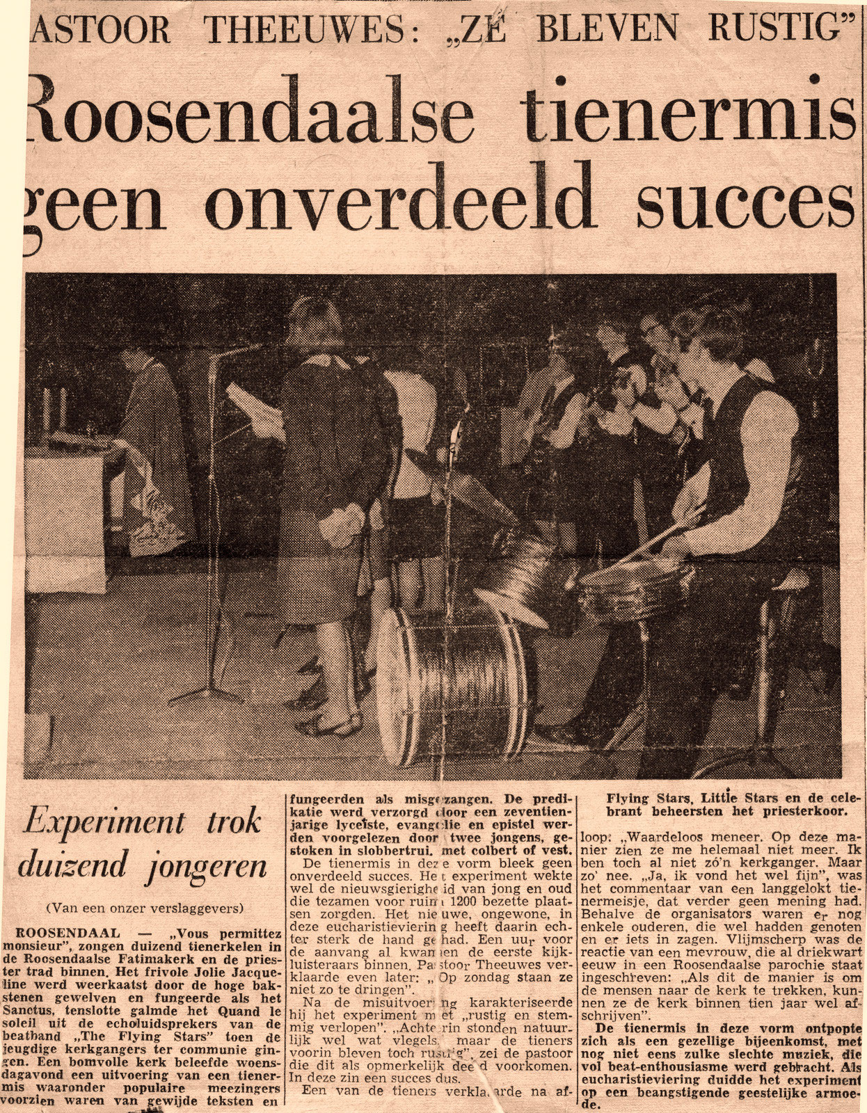 The Flying Stars (Roosendaal 1965-1966) - West-Brabants 60s Rock & Roll ...