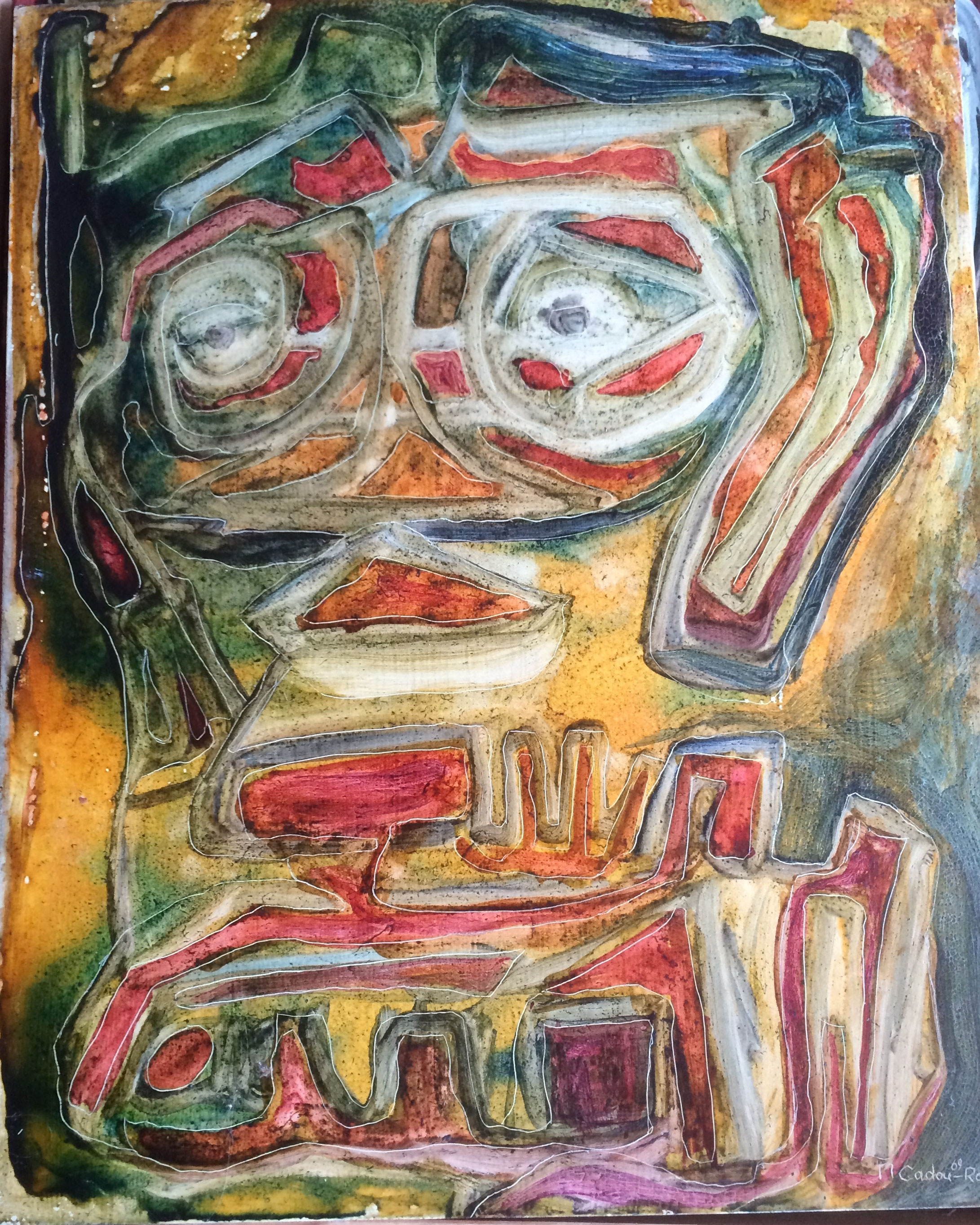 MAURICE CADOU ROCHER - Folie des Arts Nantes