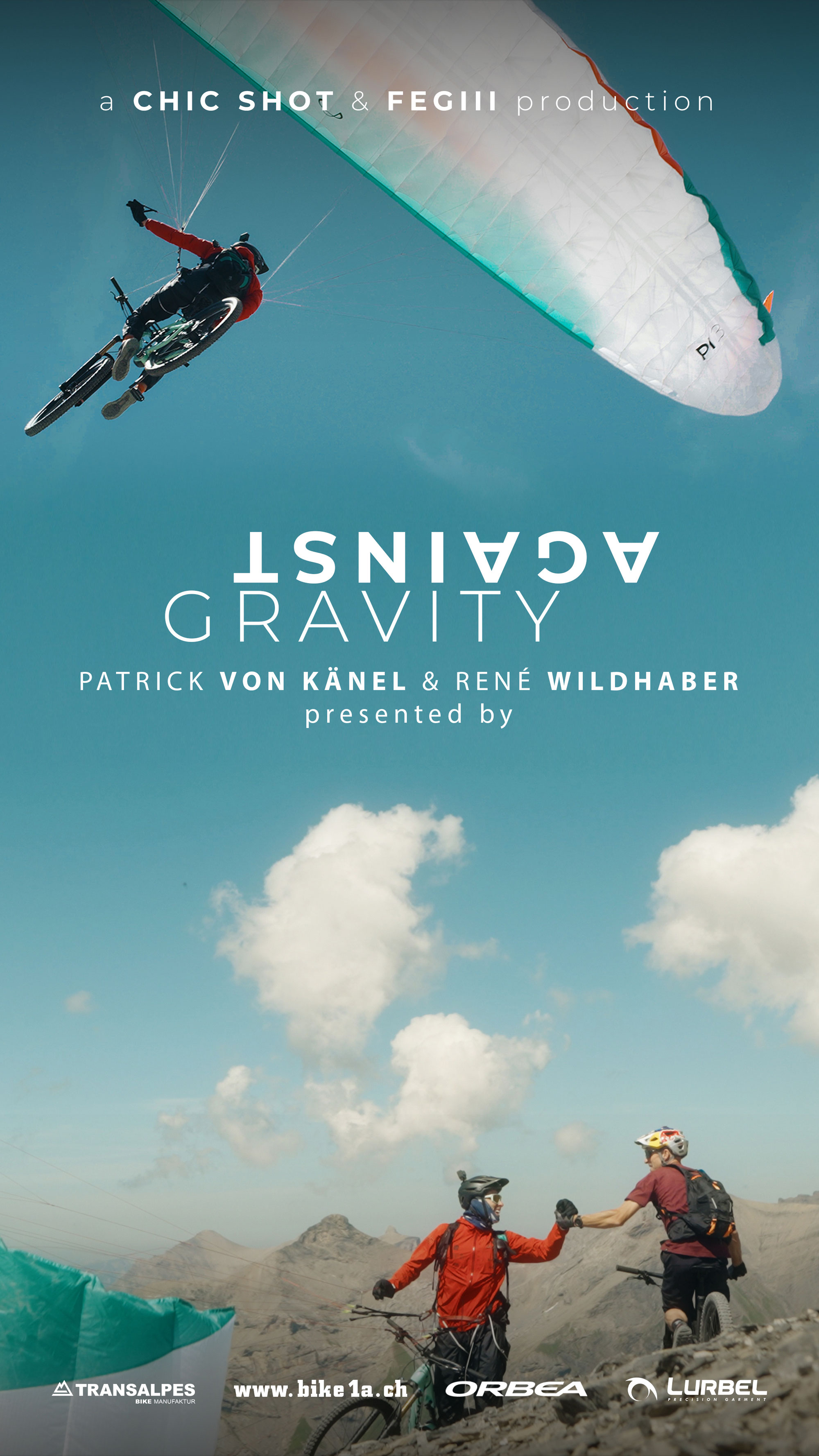Against Gravity - Rene Wildhaber, Mountainbike-Pro