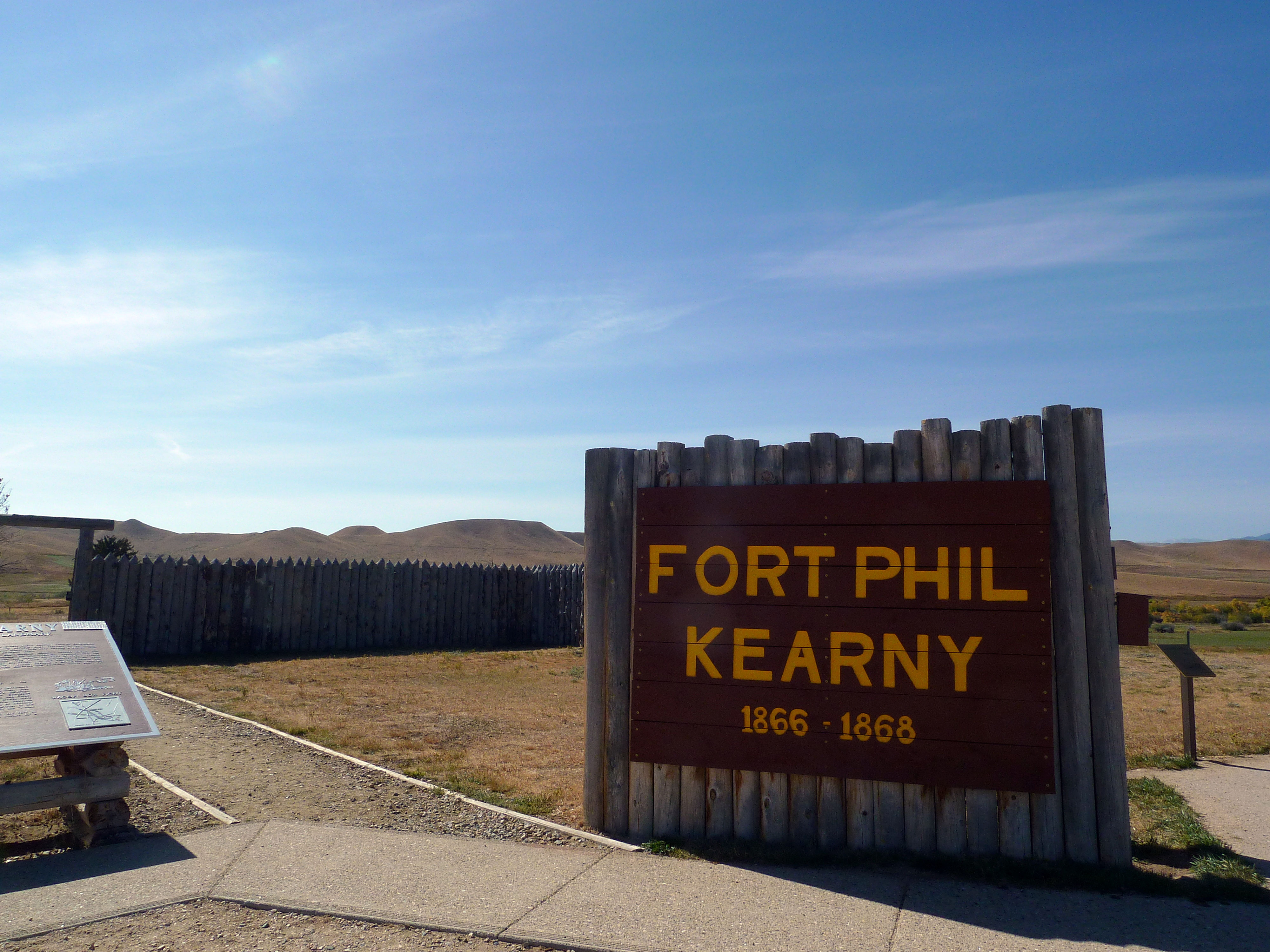 Fort Phil Kearny + Umgebung - USA: Lothars Reisen ins Amiland