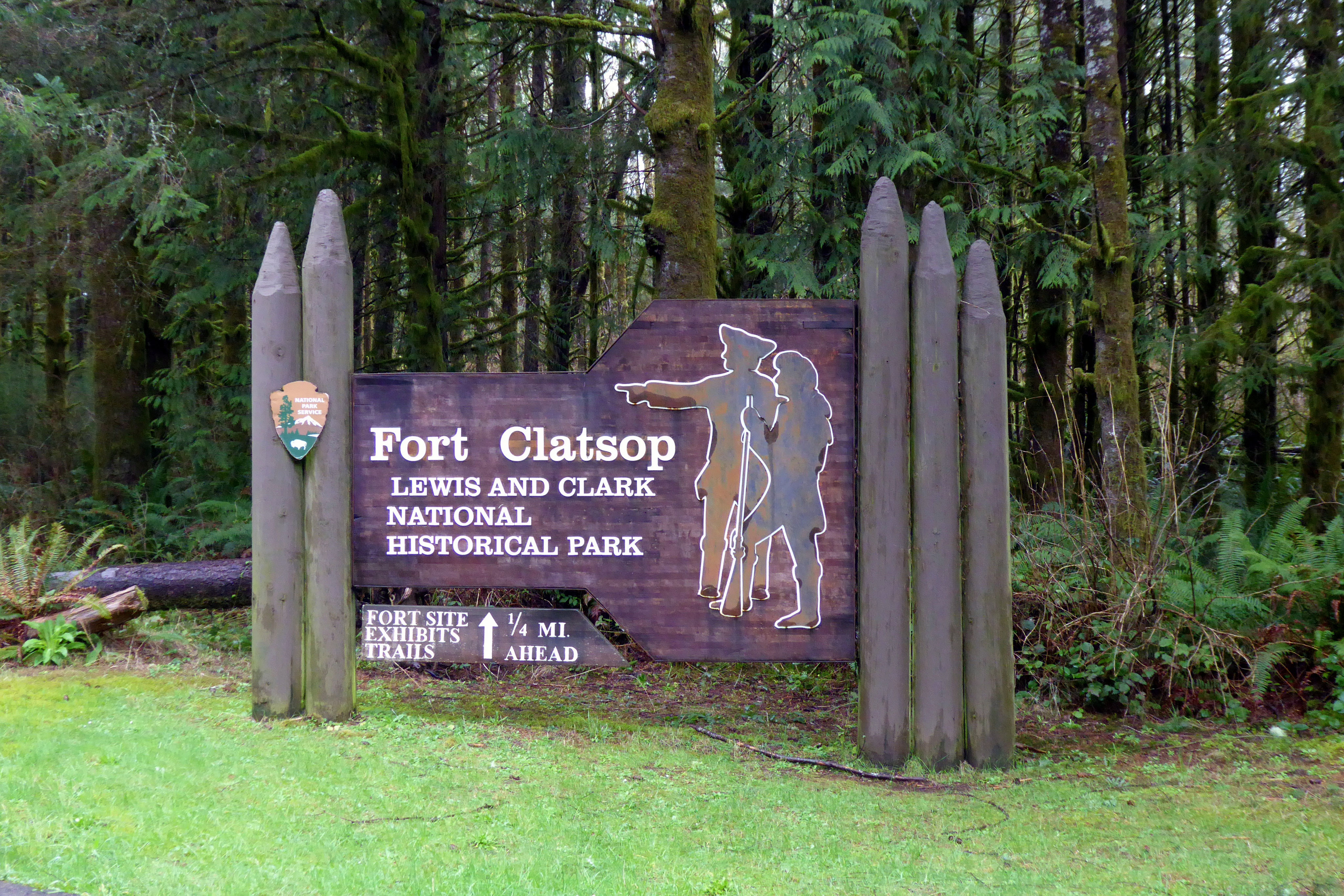 Fort Clatsop Lewis & Clark National Historical Park - USA: Lothars ...