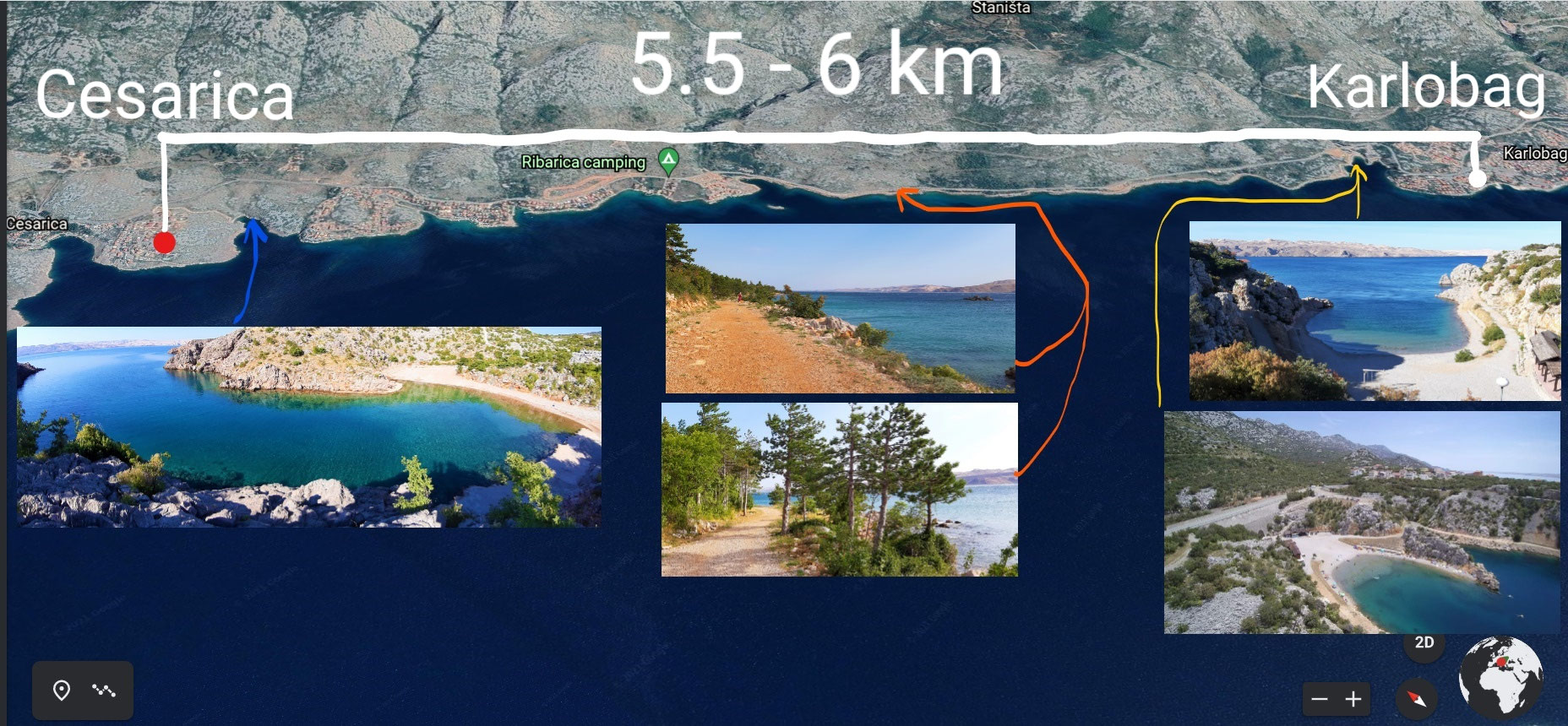 Karlobag - ferienhausstefancesarica