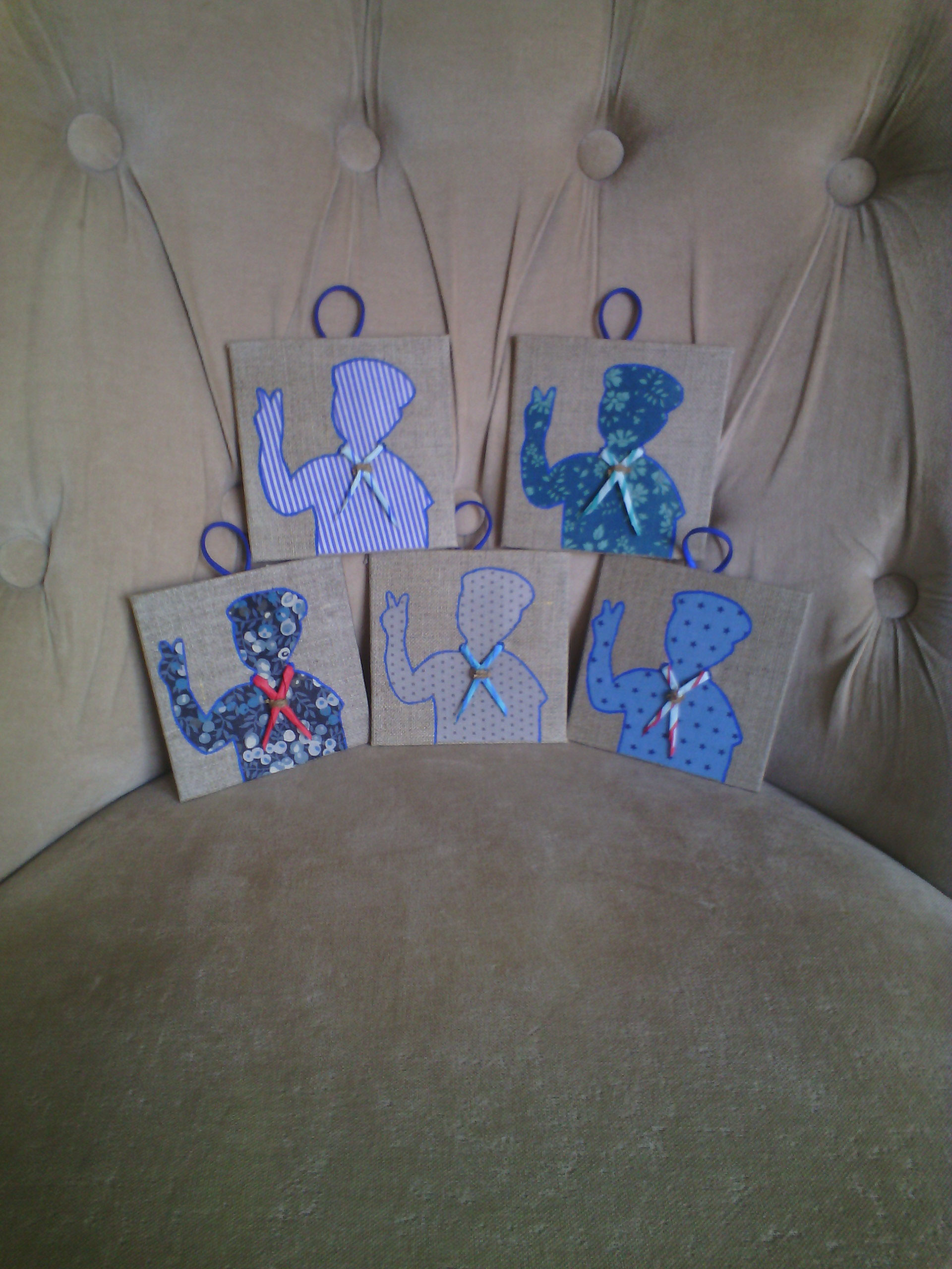 Petit tableau pour faire mémoire de la promesse de votre louveteau ou ...