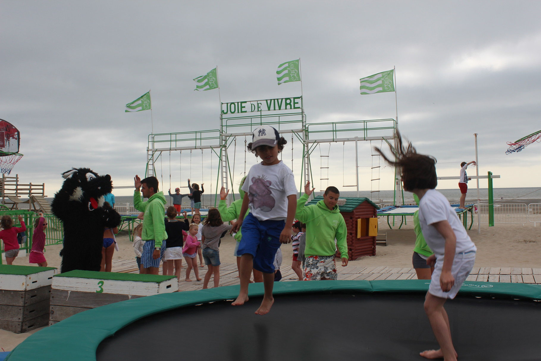 Les trampolines - Site de joie de vivre touquet