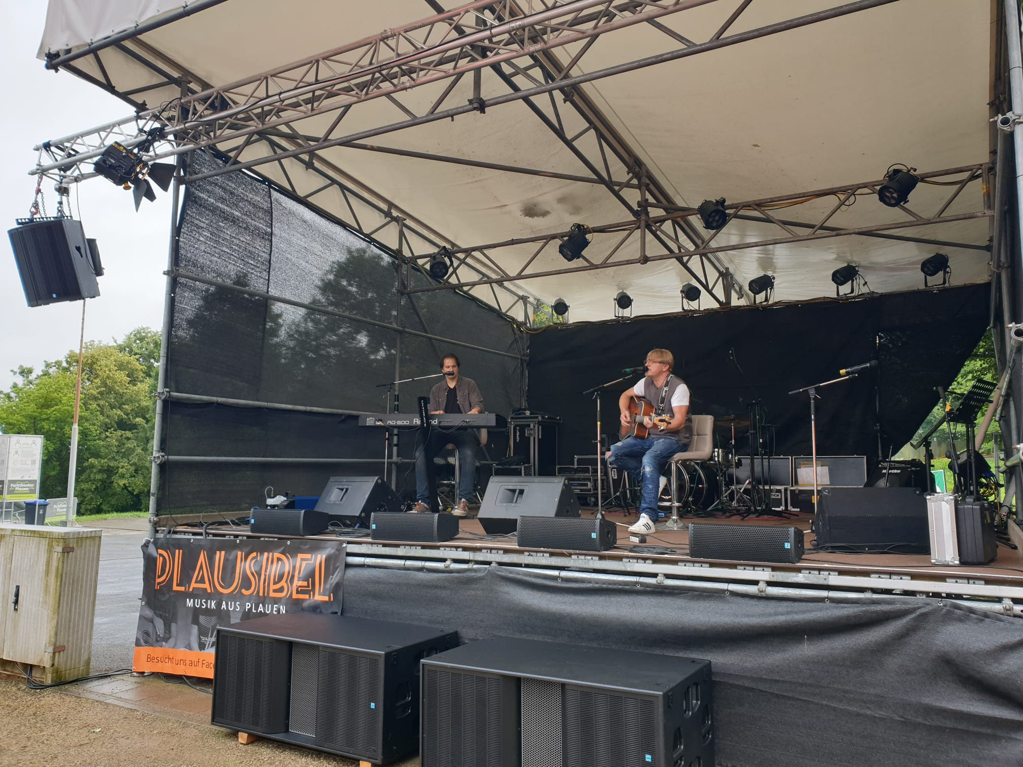 Unplugged im Park 2 2021 - Red Face Project